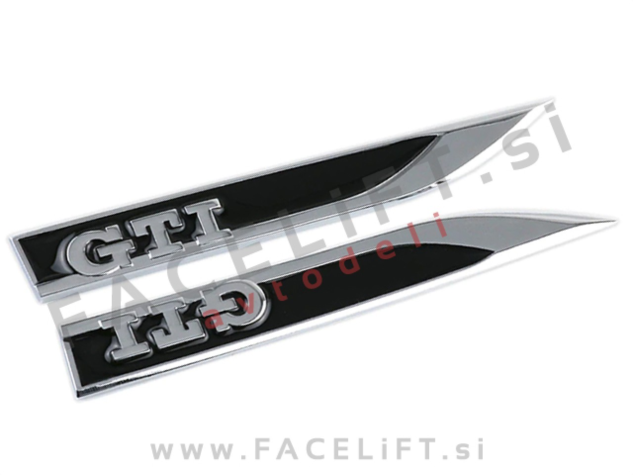 VW GTI emblem (3D nalepka)